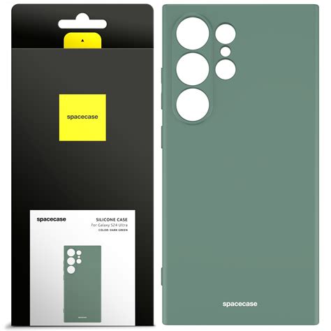 Etui Silikonowe Spacecase Matowe Ochronne Pokrowiec Do Galaxy S24 Ultra