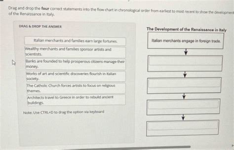 Solved Drag And Drop The Four Correct Statements Into The Flow Chart