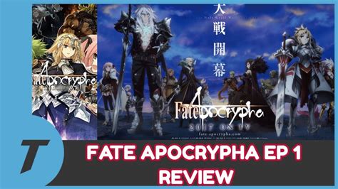 Fate Apocrypha Episode Anime Review YouTube