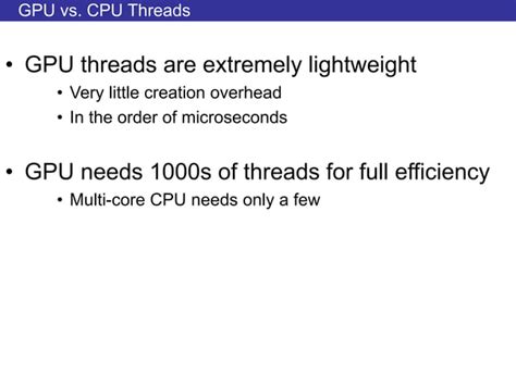 002 Introduction To CUDA Programming 1 Ppt