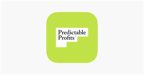 Predictable Profits Coaching On The App Store