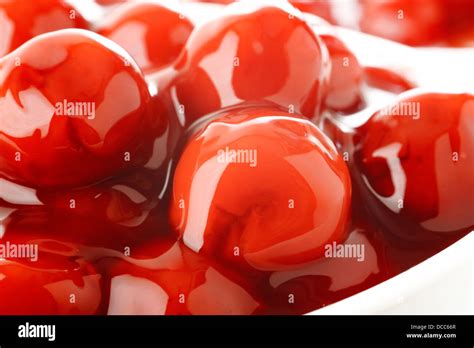 Red Ruby Cherry Stock Photo Alamy