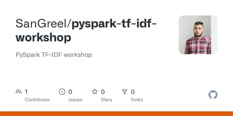 github sangreel pyspark tf idf workshop pyspark tf idf workshop
