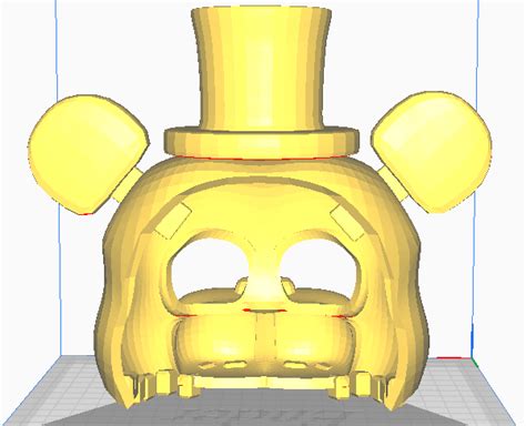 Archivo Stl Fnaf Freddys Mask 🎲・plan Para Descargar Y Imprimir En 3d・cults