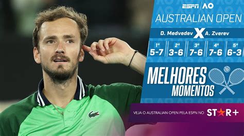 Virada Absurda Medvedev Vence Zverev Em Maratona E Est Na Final