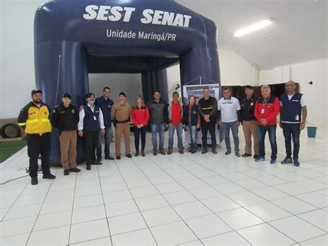 SEST SENAT Maringá Semana Nacional do Trânsito em Mandaguari FETRANSPAR