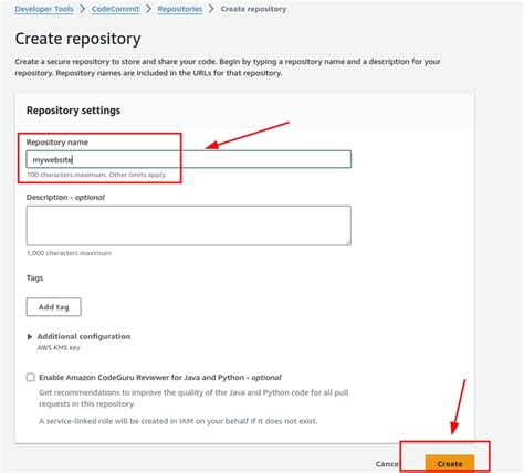 setting up ci cd in aws with codecommit codedeploy codepipeline ecr