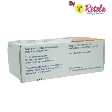 Jual Voltaren 50mg 1 Strip 10 Tablet Shopee Indonesia