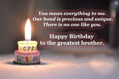Happy Birthday Wishes For A Brother