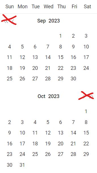 Programmatically Trigger Next Previous Icon Button To View Date Ant