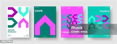 Template Laporan Abstrak Tata Letak Banner Kreatif Desain Latar