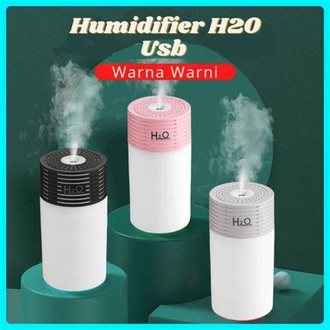 Humidifier Diffuser 301 Ml Colorful Led Light Usb Pengharum Pewangi