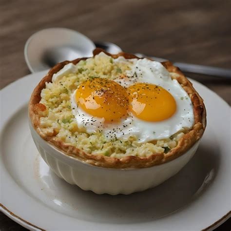 Healthy Egg Breakfast Premium Ai Generated Image