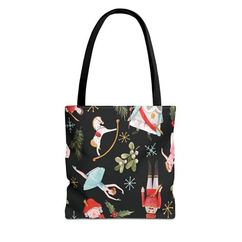 Nutcracker Dark Tote Bag Nutcracker Bag Tote Bag Dance Tote Bag