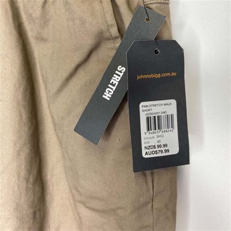 Johnny Bigg Mens Size 40 Finn Stretch Walk Pants Brown Bnwt Rrp 7999