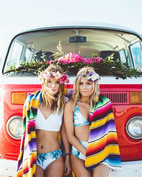 Wildflowers Bus Girl Car Girls Volkswagen