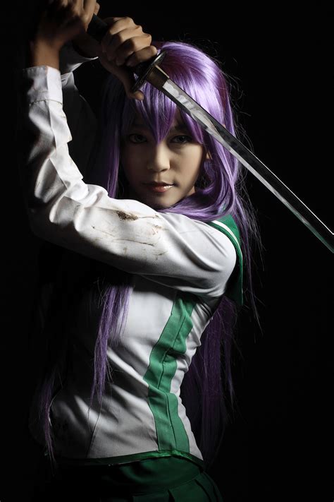 Saeko Busujima Hotd By Jumpingspinkick On Deviantart