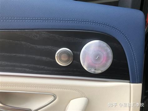奔驰2022款e350el升级柏林之声音响，加装旋转高音内饰更加豪华 知乎