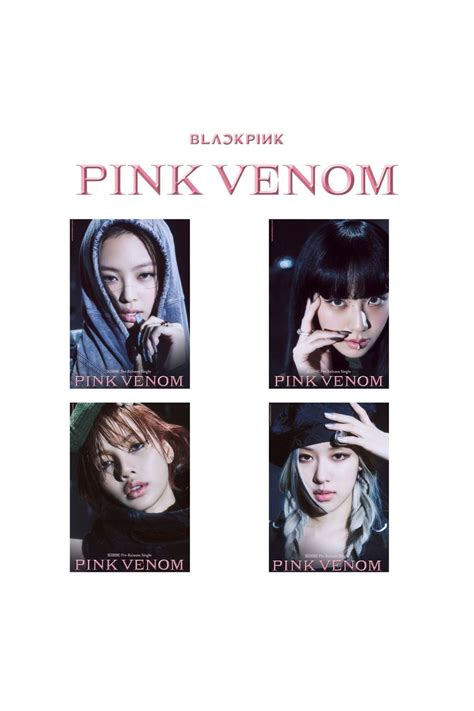 Kpop Dünyasi Blackpınk Pink Venom Poster Set 1 Fiyatı Yorumları