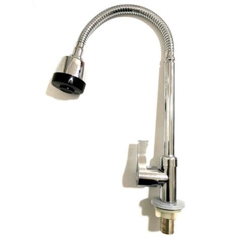 M1 Flexible Gooseneck Faucet Chrome Plated Kitchen Sink Faucet Gripo