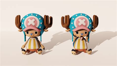 Tony Chopper Piece 3d Print Details