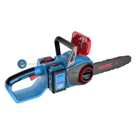 ელექტრო ჯაჭვური ხერხი 2 ელემენტით და დამტენით Fixtec Fccs355lfx ყიდვა ყველაზე იაფად ან განვადებით