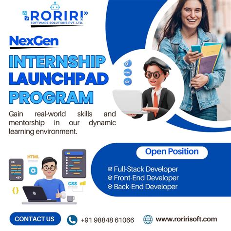 Roriri Software Solutions Pvt Ltd On Linkedin Nextgeninternship Launchpadprogram