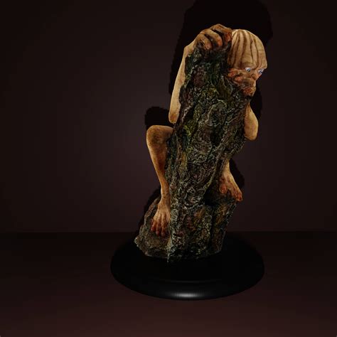 Gollum Smeagol 3d Print Model By Moogar