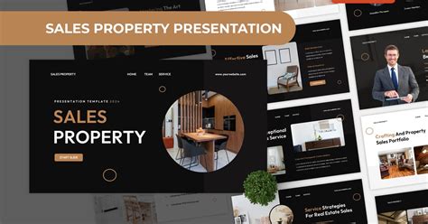 Шаблон Powerpoint для продажи недвижимости Шаблоны презентаций