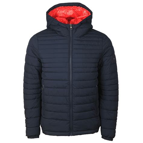 Tommy Hilfiger Quilted Hooded Jacket Oxygen Clothing