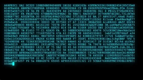 1h Long Relaxing Coding Screensaver Encrypted Programming Code Video Vj