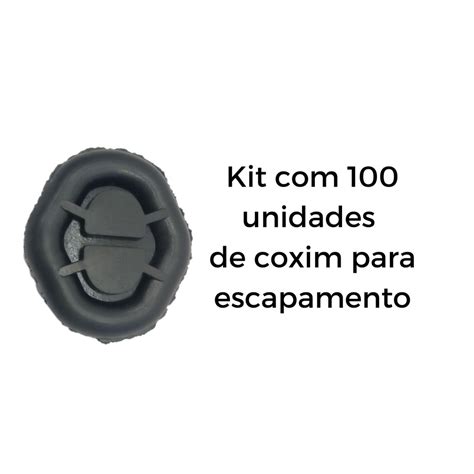 Borracha Coxim Escapamento Gol Parati Saveiro Passat Unid Shopee Brasil