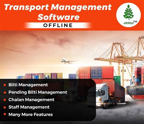 Transport Management Software Online And Offline Transport Long And