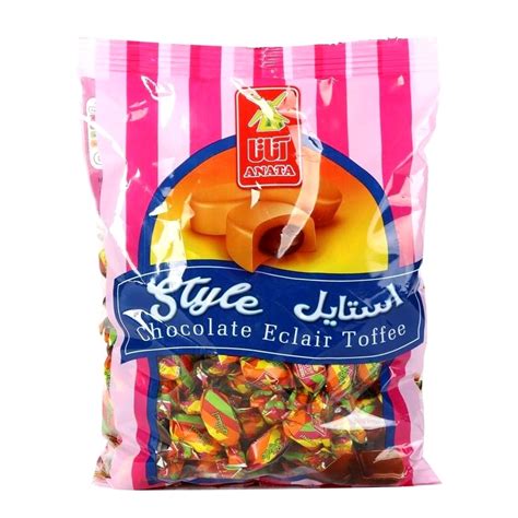 شکلات تافی مغزدار استایل آناتا بسته بزرگ ۹۶۰ گرم