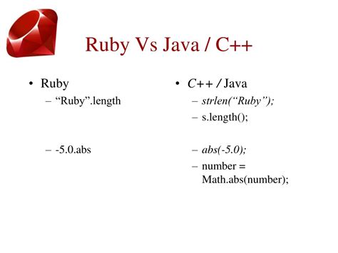 ppt ruby an introduction powerpoint presentation free download id