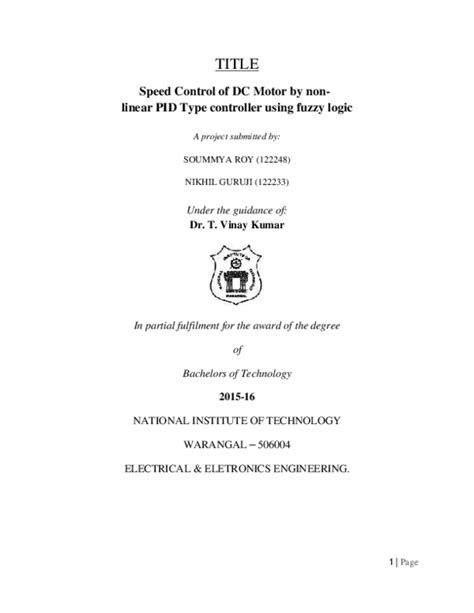 Pdf Speed Control Of A Stepper Motor Using Adaptive Fuzzy Pid
