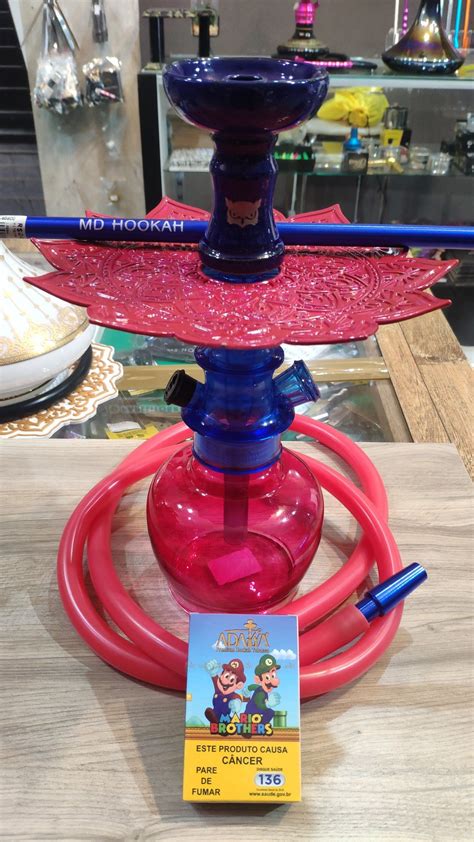 Hookah Hi Tech Club Corralic Nargila Shisha Pipe Smoking Complete Glass