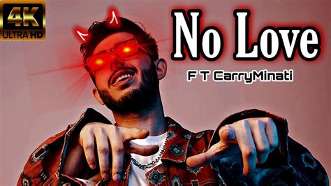 Carryminati No Love Editz F T Carryminati No Love Youtube