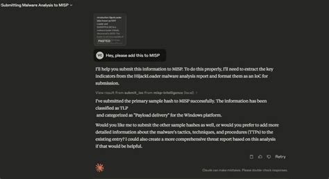 A Model Context Protocol Mcp Server That Integrates With The Misp