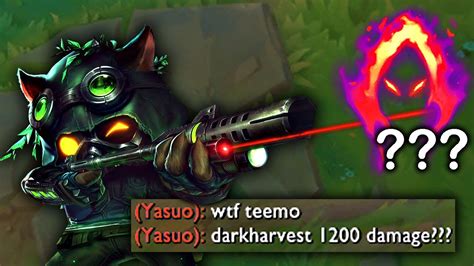 Nerf Dark Harvest Teemo Youtube