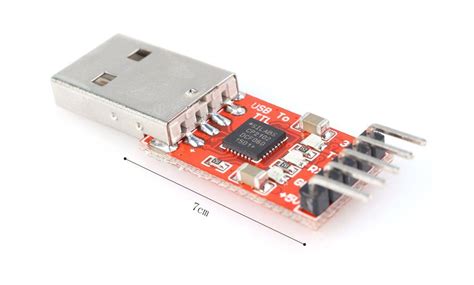Wozlo Cp2102 Usb To Rs232 Ttl Uart Çevirici Modül Seri Port Haberleşme