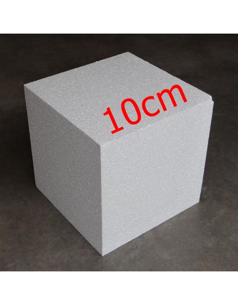 Polystyrene Cube 10cm Αντωνιάδης Κέντρο εκπαιδευτικού Υλικού και
