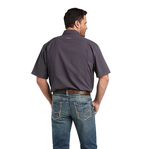 Ariat Mens Venttek Classic Fit Shirt Free Shipping At Academy