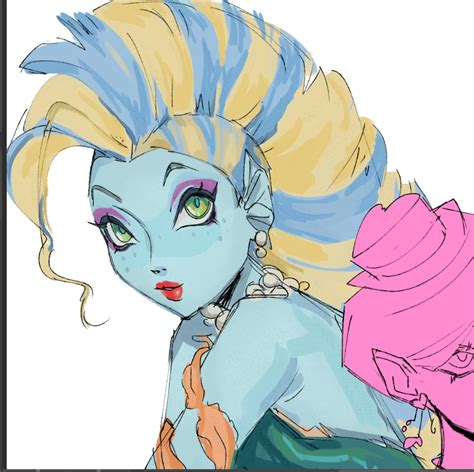 Ava 😈💜 On Twitter Rt Nebulotic Obessed With This Lagoona Design W A Mohawk