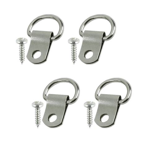 Diy Small D Rings Nickle Plated Picture Frame Hanging Frame Hanger