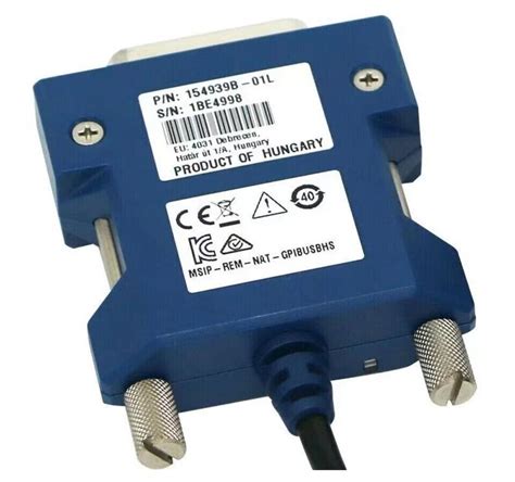 Brand New Ni Gpib Usb Hs Original Ni Gpib Usb Cable For Hi Speed Usb Andanalyzer Ebay