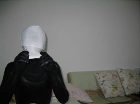 China Zentai Wearer Wear Multi Layers Of Zentai Suitts
