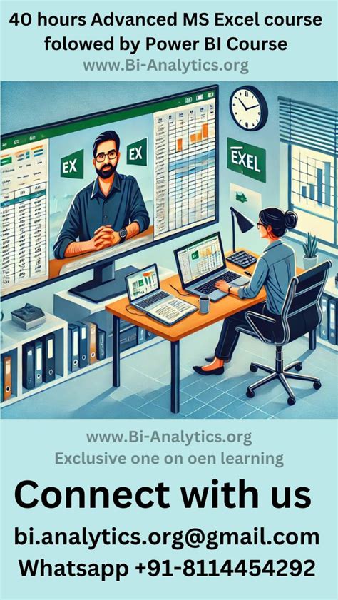 Excel Exceltraining Powerbi Inperson Oneonone Training Advanced