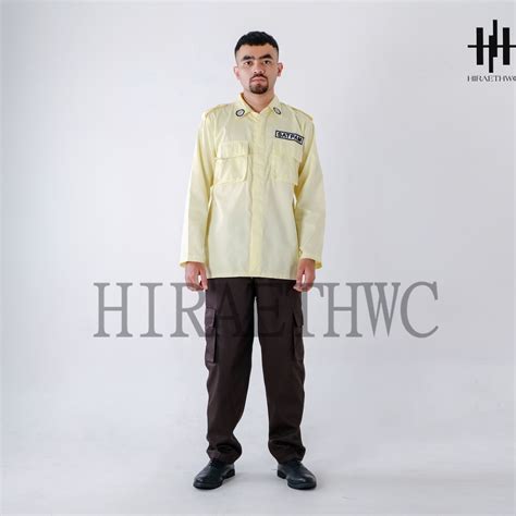 Jual Seragam Satpam Cream Baru Seragam Satpam Krem Terbaru 2022 Baju Seragam Pdl Security Satpam
