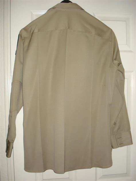 Vintage California Highway Patrol Chp Uniform Shirt Beautiful Patch